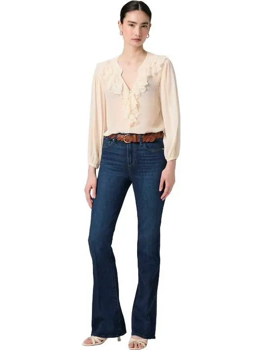 Paige High-rise Laurel Canyon Bootcut Jean - Denim