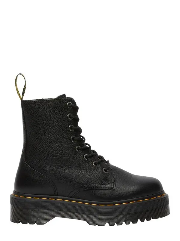 Dr. Martens Jadon 3 Pisa Leather Platform Boot - Black