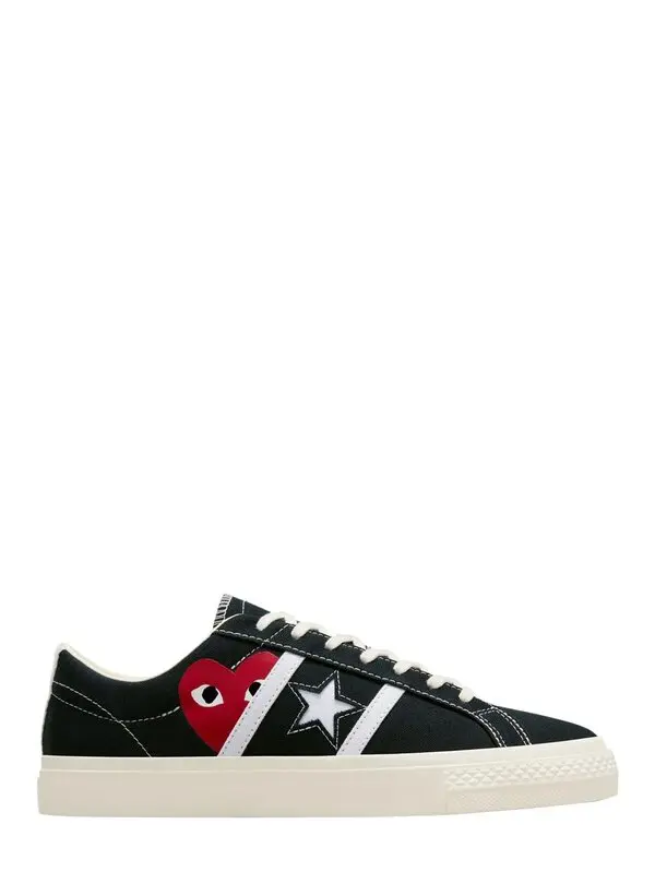 CONVERSE Comme Des Garçons Play X One Star Academy Pro Sneakers - Black