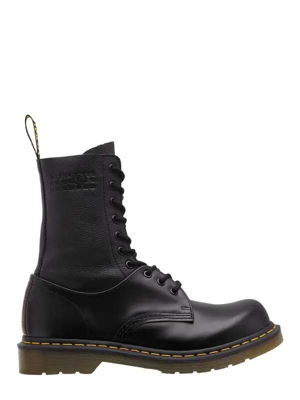 Dr. Martens Mm6 Maison Margiela X 1490 Boots - Black