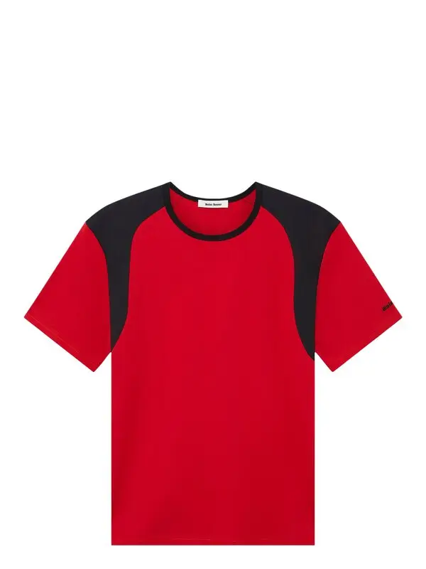 WALES BONNER Dub T-shirt /red - Black