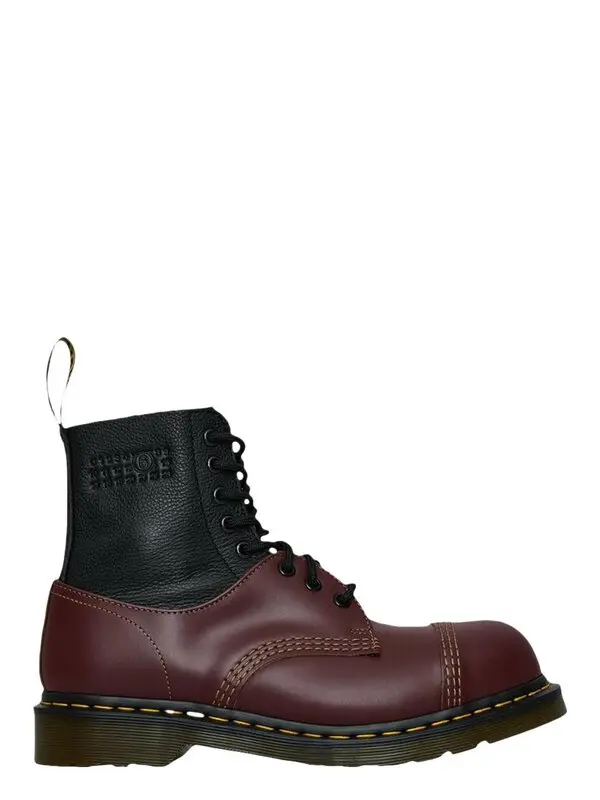 Dr. Martens Mm6 Maison Margiela X 1460 Twisted Boots - Red