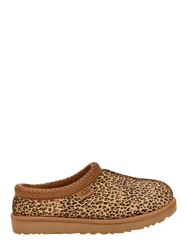 UGG Tasman Slipper With Leopard Print - Brown