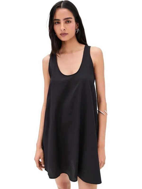 LESET Yoko Mini Tank Dress - Black