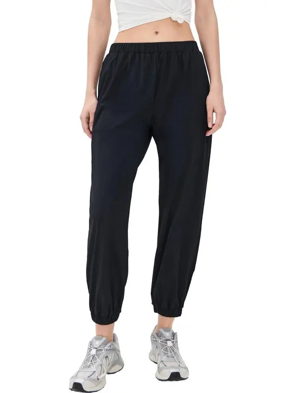 Splits59 Woven Nylon Megan Joggers - Black