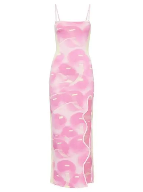 Ph5 Iris Shoulder-straps Stretch-woven Maxi Dress - Sweet Pink