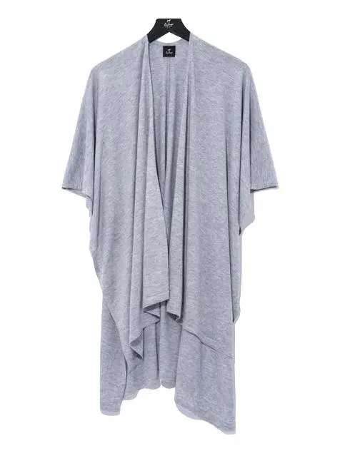Echo Essentials Ruana - Grey Heather