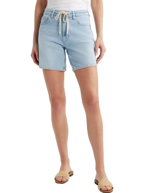 Rails Drawstring Denim Shorts - Scuba