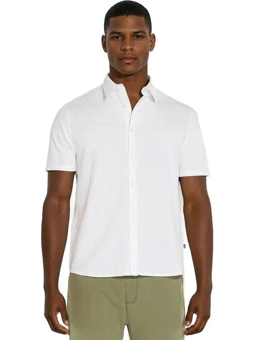 LEDGER & FORD Cardiff Shirt - White