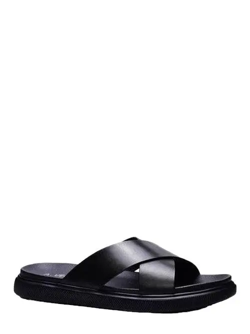 A. VEER Rioza Sandal - Black Leather