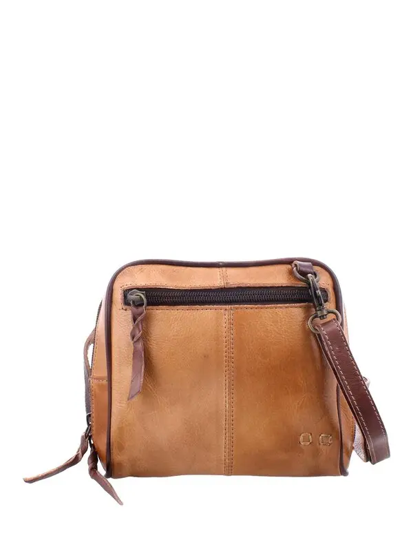 Bed Stu Capture Crossbody Bag - Tan Teak Rustic