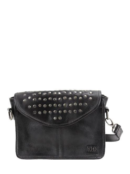 Bed Stu Studded Leather Crossbody Handbag - Black Dd