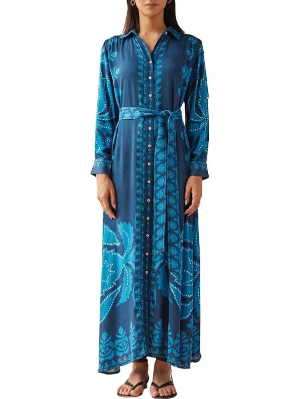 Omika Emma Maxi Dress - Nikita Atlantic