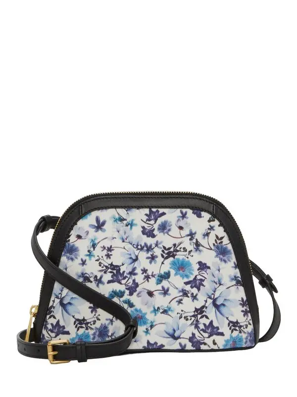 Vince Camuto Floral Print Crossbody Bag - Blue