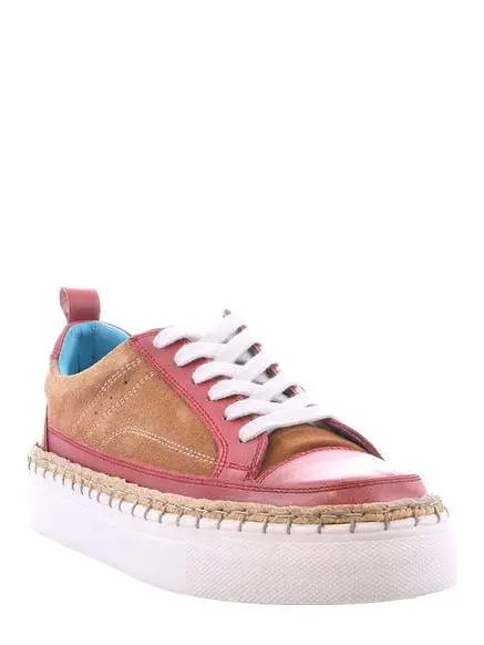 ROAN Void Lace-up Sneaker - Sunset Coral Oats Mhd Tml
