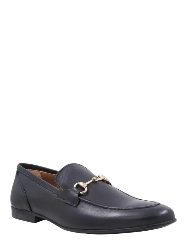 Bruno Magli Ferraro Apron Toe Loafer - Black