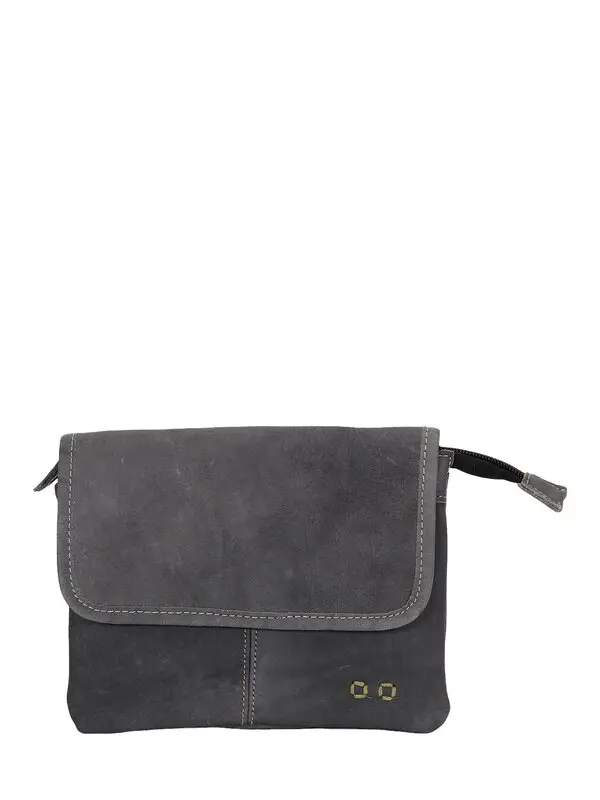 Bed Stu Ziggy Leather Crossbody Belt Bag - Ash Velvet