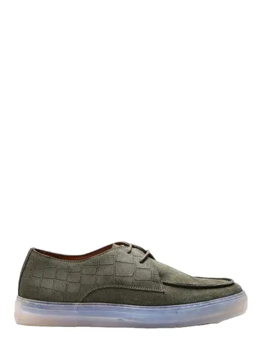 CARLOS BY CARLOS SANTANA Echo Moc Shoe - Birch Green Suede