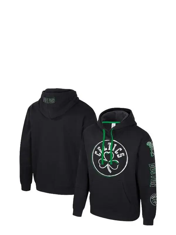 STADIUM ESSENTIALS Boston Celtics Elementized Pullover Hoodie - Black