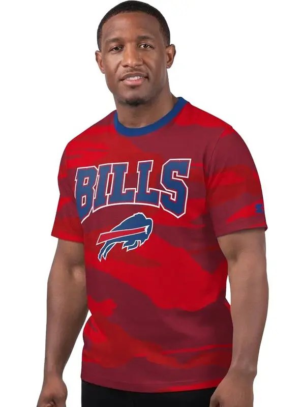 STARTER Buffalo Bills Thursday Night Gridiron T-shirt - Red