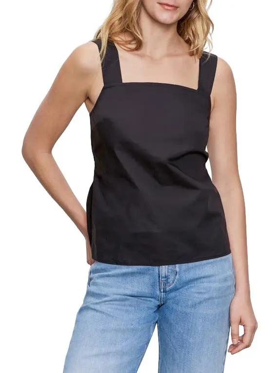Sanctuary Cotton Poplin Tank - Black