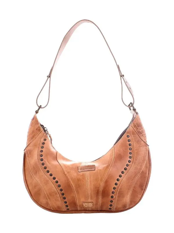 Bed Stu Saddle Shoulder Bag - Tan Dd