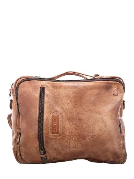 Bed Stu Leather Convertible Bag - Tan Dd