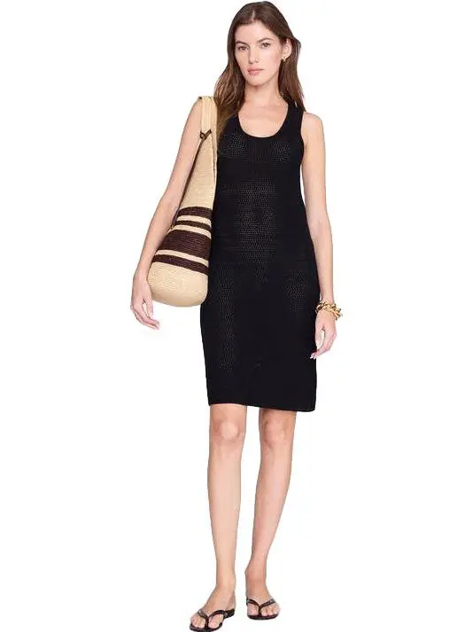 ANINE BING Arie Mini Dress - Black