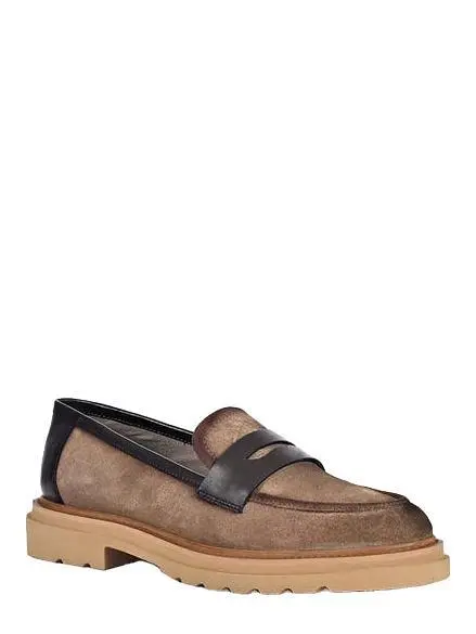 ROAN Beginning Slip-on Loafer - Taupe Mpd