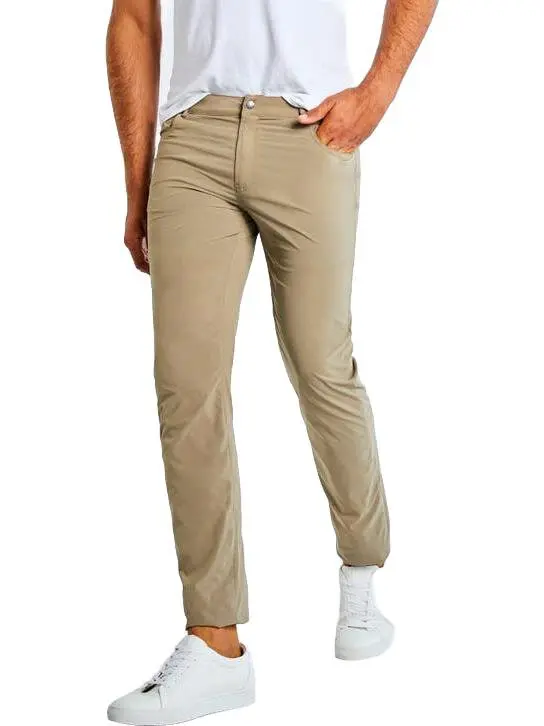 Anatomie Alessio Five-pocket Slim Fit Pants - Khaki
