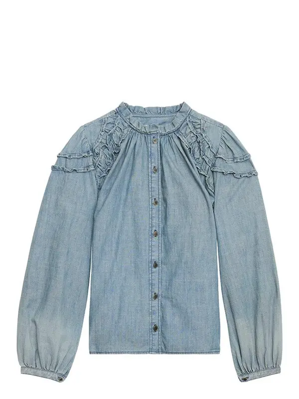 MARANT ETOILE Milya Blouse - Blue