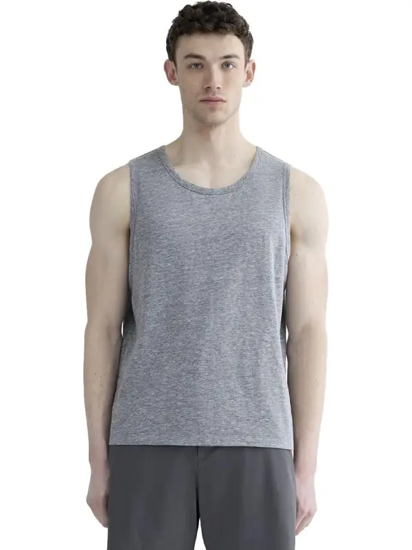 Everlane Rec Performance Tank Top - Heathered Grey