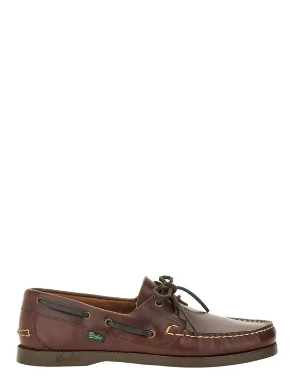 Paraboot Barth Leather Moccasins - Brown