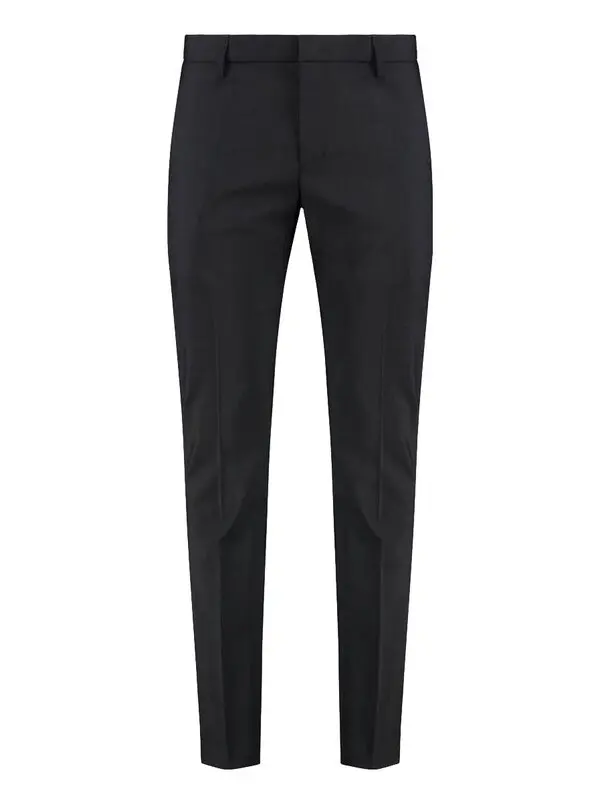 DONDUP Spiritissimo Virgin Wool Trousers - Grey