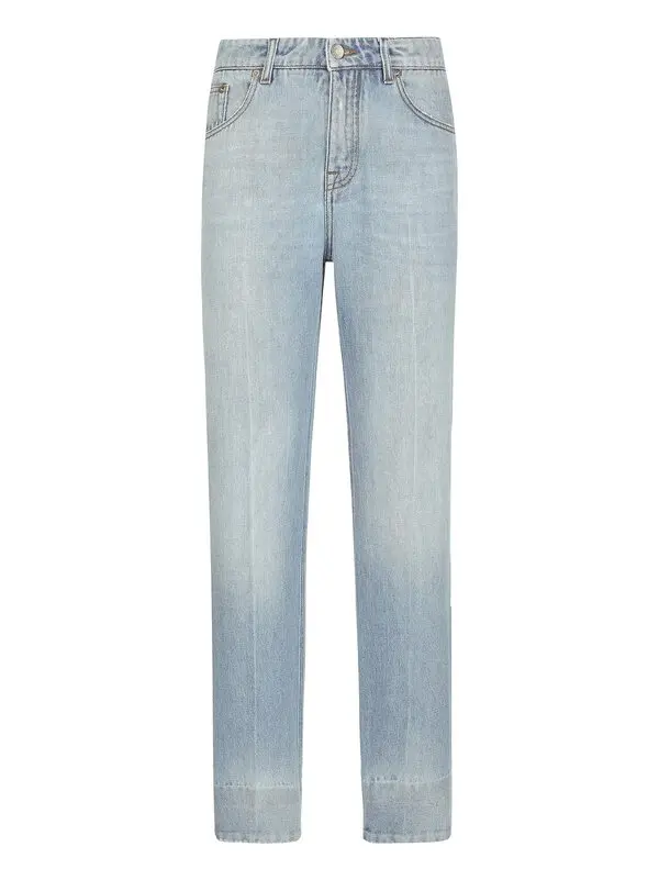 Dolce & Gabbana Regular Fit Denim Jeans - Blue