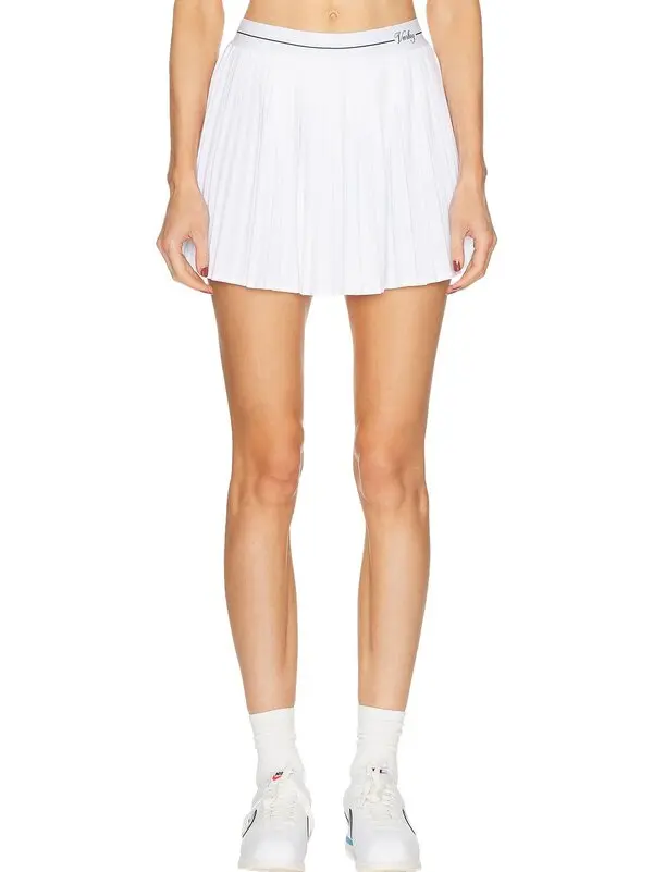 Varley Clemency Mid Rise 13.5" Skort - White