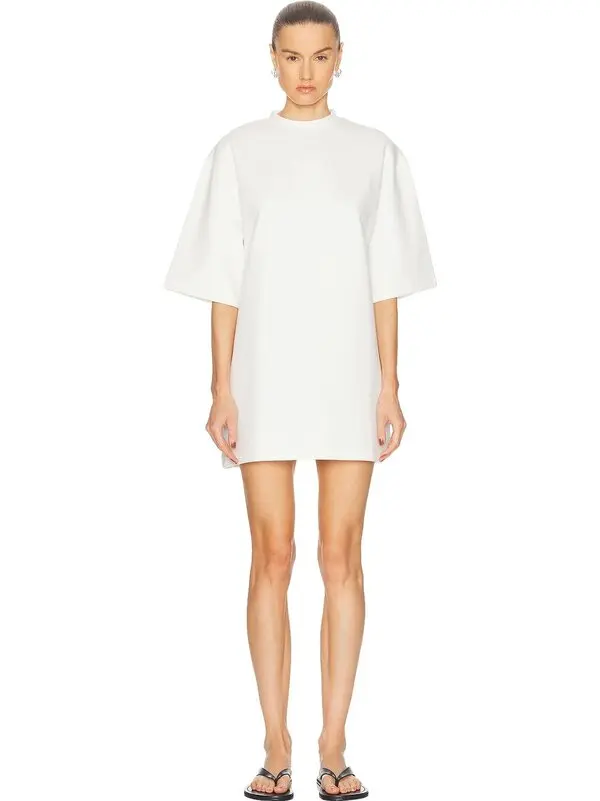 Wardrobe.NYC Mini T-shirt Dress - Off White