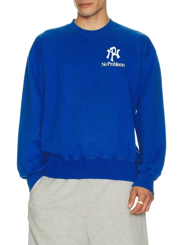 NO PROBLEMO Nyp Sweatshirt - Blue