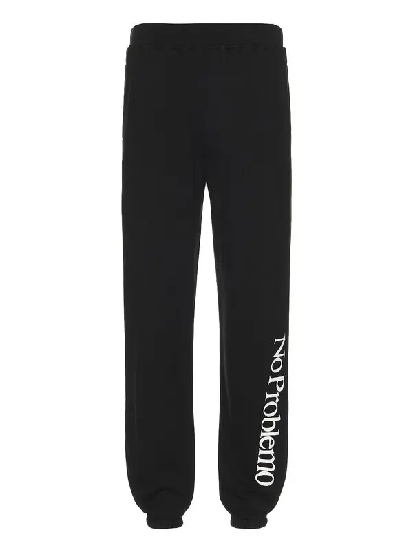 NO PROBLEMO Sweatpant - Black