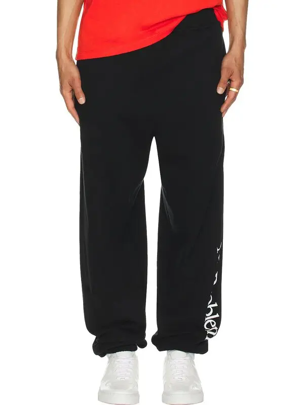 NO PROBLEMO Sweatpant - Black