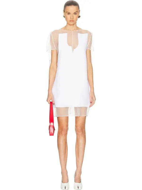 Khaite Winona Dress - Chalk