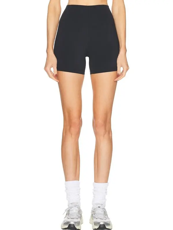 Nike One High Waisted 5" Biker Short - Black