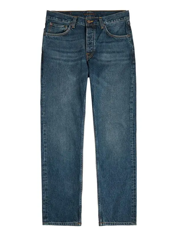 Nudie Jeans Straight-leg Jeans - Indigo