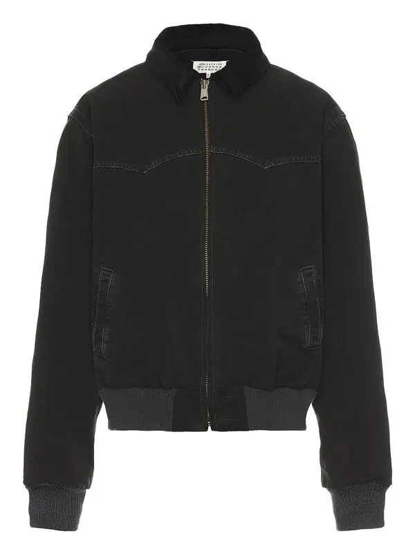 MAISON MARGIELA Sportsjacket - Washed Black