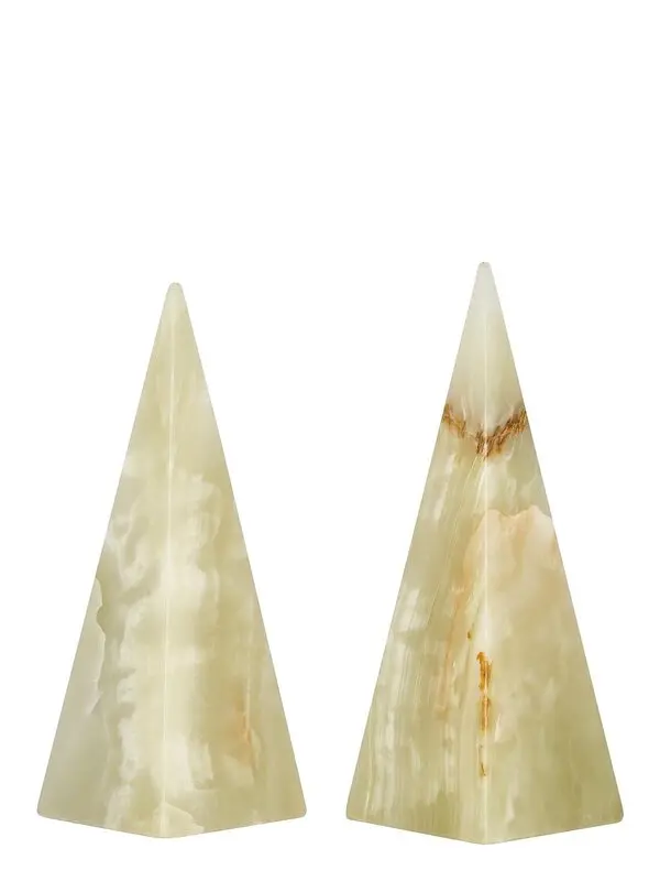 LOREN STEWART Prism Bookend - Green Onyx