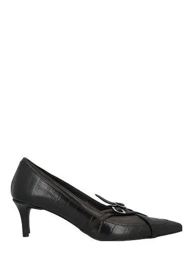 OVYE Pumps With Strap Detailing - Black