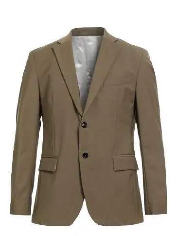 LIU •JO MAN Blazer Military Size Polyester, Wool, Elastane - Green