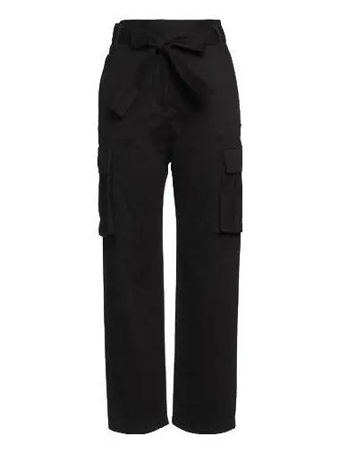 Pinko Cotton Cargo Pants - Black
