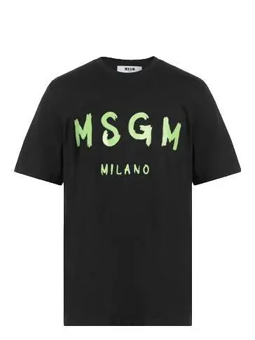 MSGM T-shirt Size Cotton - Black