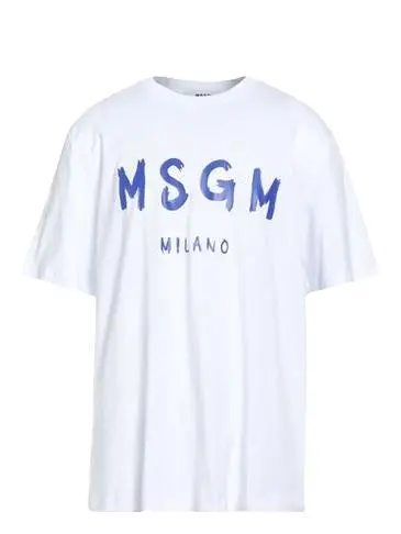 MSGM T-shirt Size Cotton - White